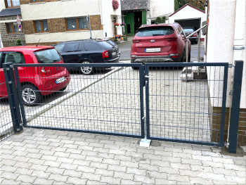 Doppelstabmatten- Tor-Set 6/5/6, Doppelflügeltor, ab 449,00EUR